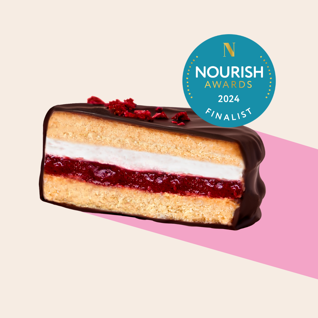 Plant Based Biscuits | Raspberry Love Wheel | CRUMBLE CHARMS